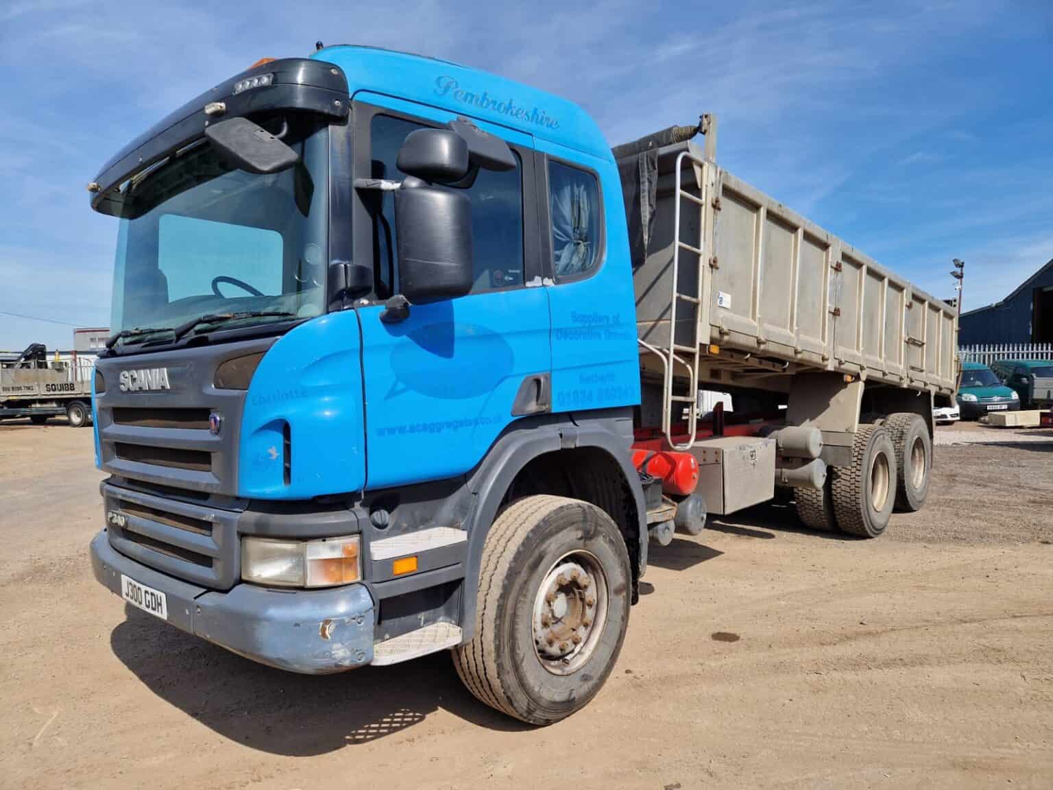2008 SCANIA P340 6X4 DRAWBAR TIPPER - CarLuv